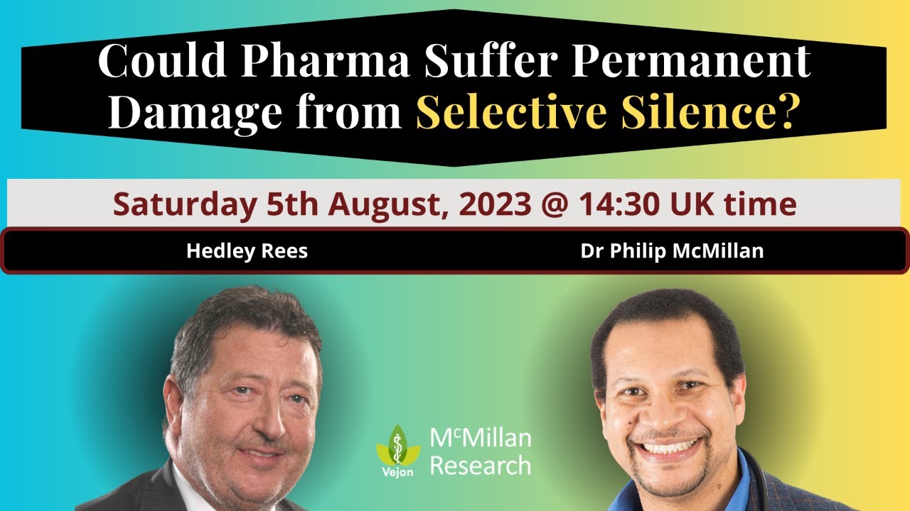 Could Big Pharma Suffer Permanent Damage from Selective Silence ...