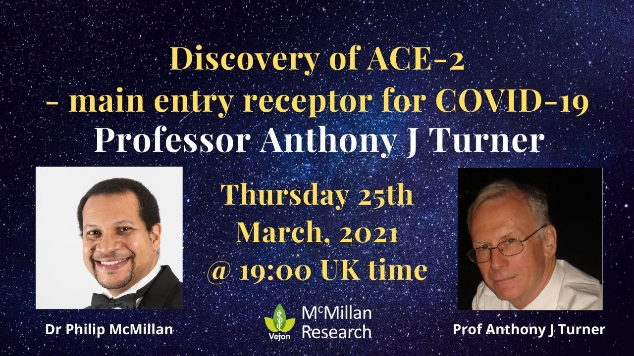 Discovery of ACE-2 - main entry receptor for COVID-19 with Professor ...